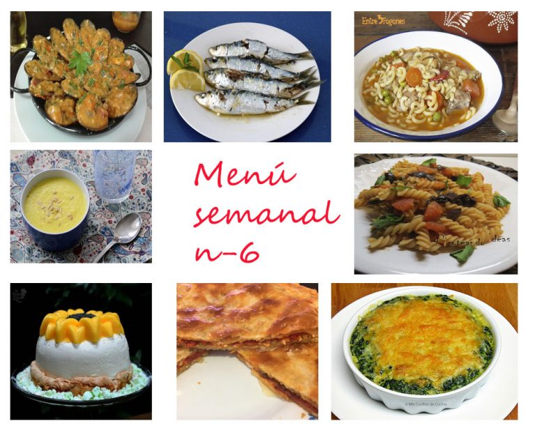 Menu Semanal n-6