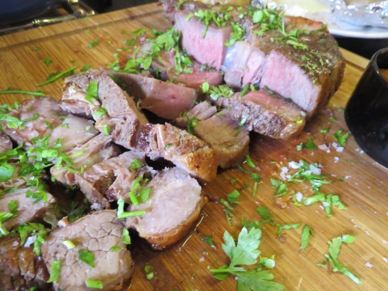 Roast beef - Lomo alto con guarnicion